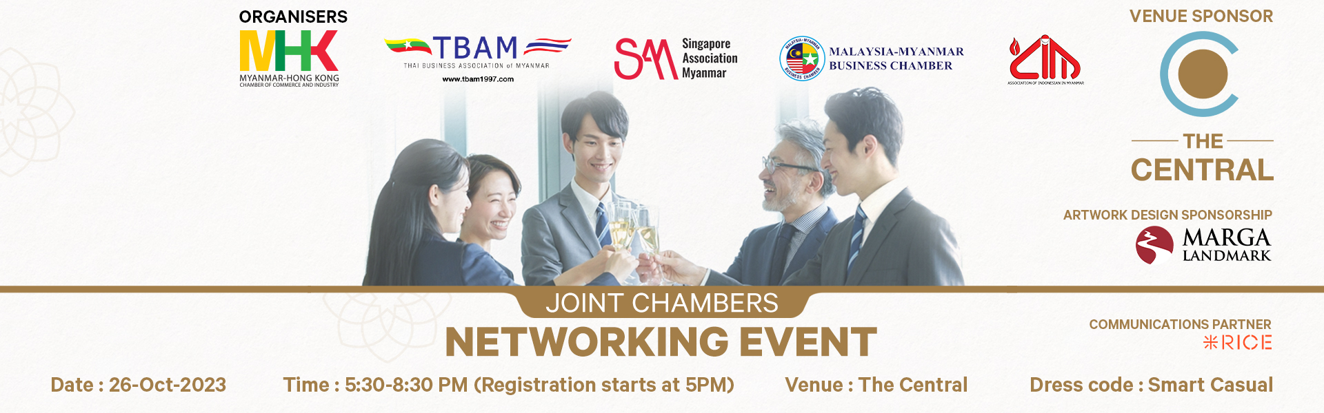 Joint Chamber Networking Event on 26 Oct 2023