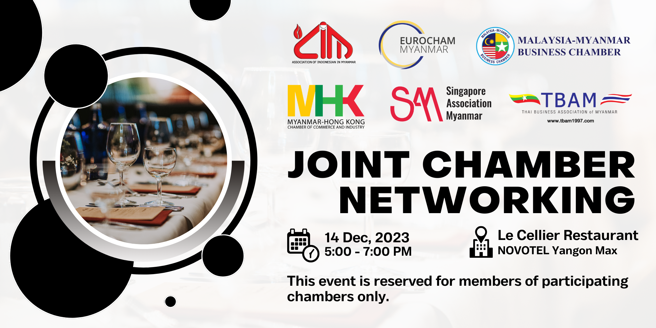 14 Dec 2023 Joint Chambers Networking Night