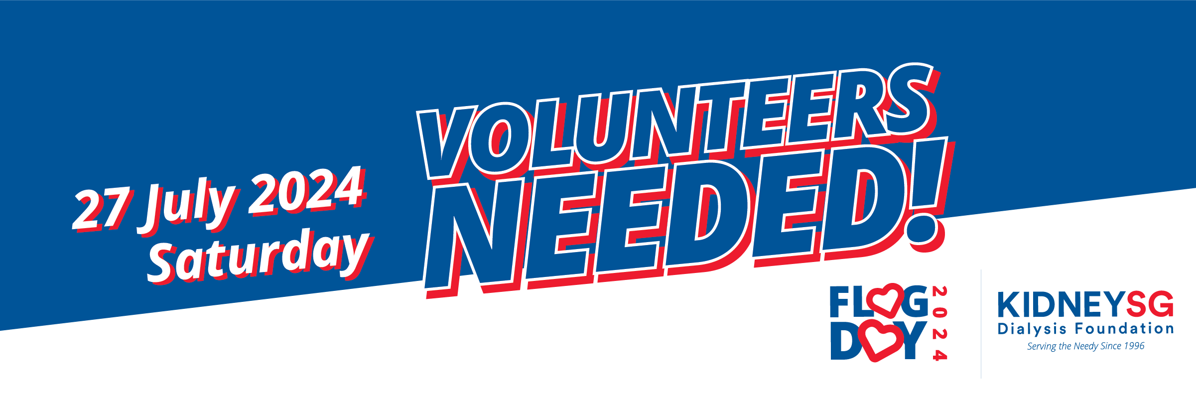 KDF Flag Day 2024 Volunteer Registration