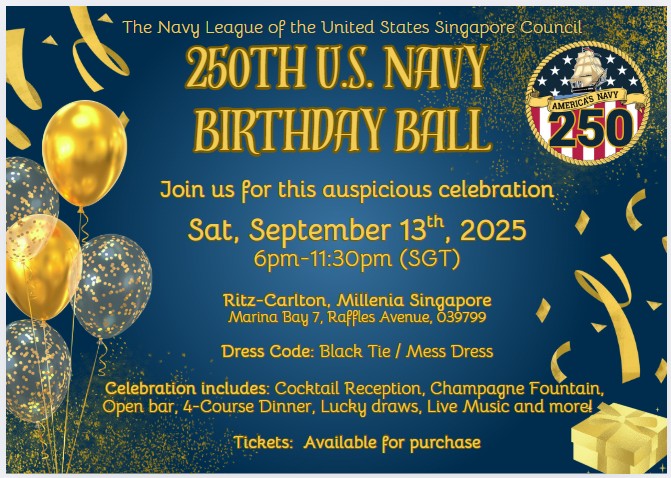 250th U.S. Navy Birthday Ball 2025