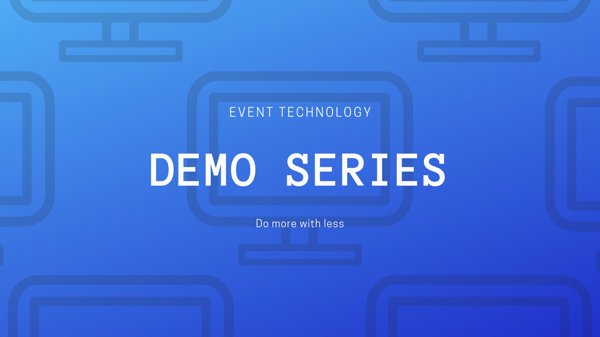EventNook - Demo Series