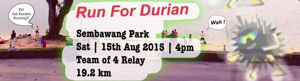Official Durian Run Singapore 2015