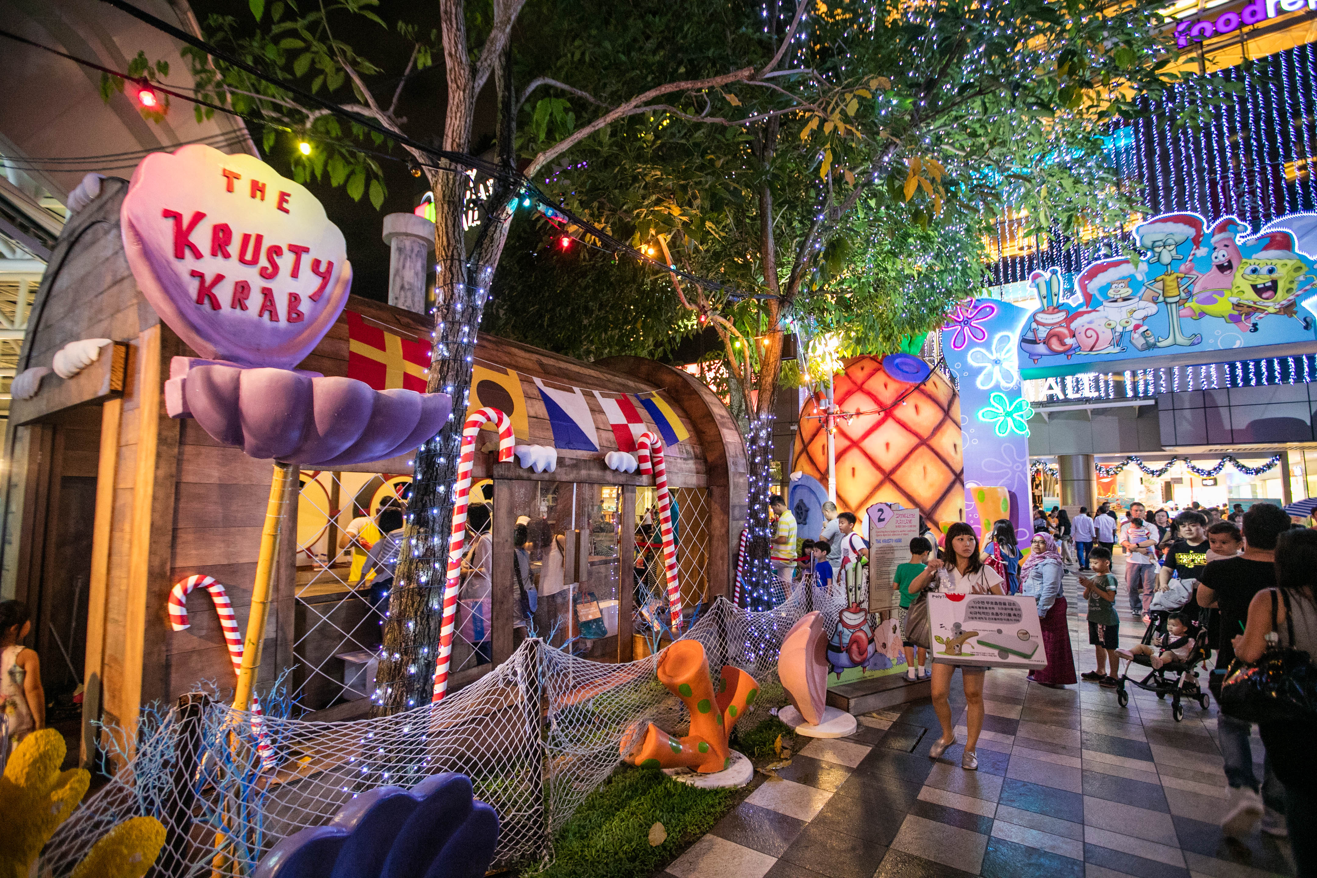 Outdoor SpongeBob Playland