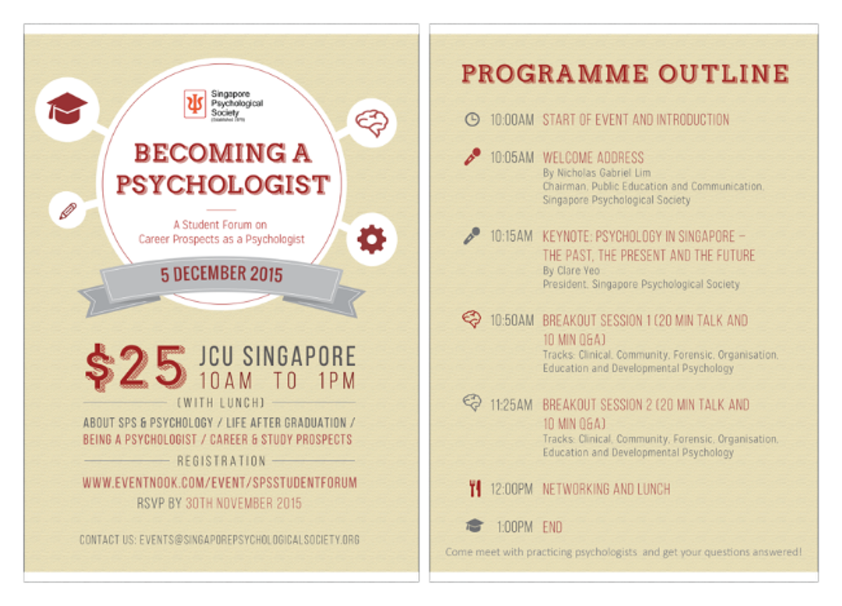 SPS Student Forum: Becoming a Psychologist
