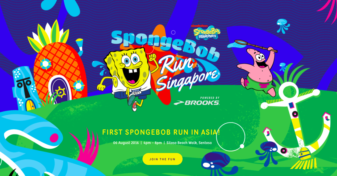 SpongeBob Run Singapore