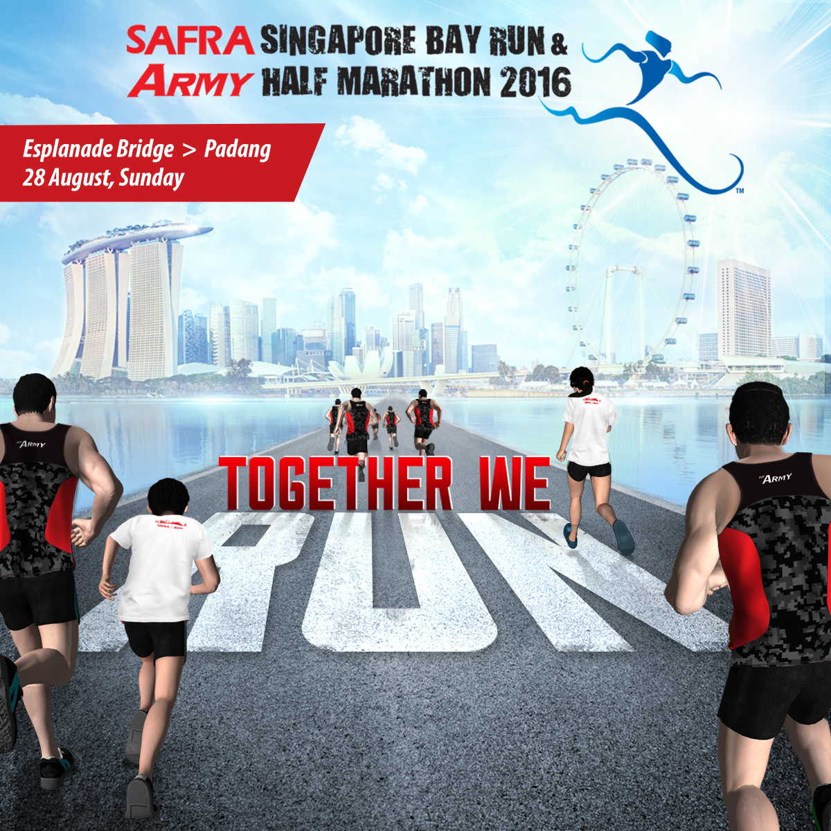 SAFRA Singapore Bay Run & Army Half Marathon 2016
