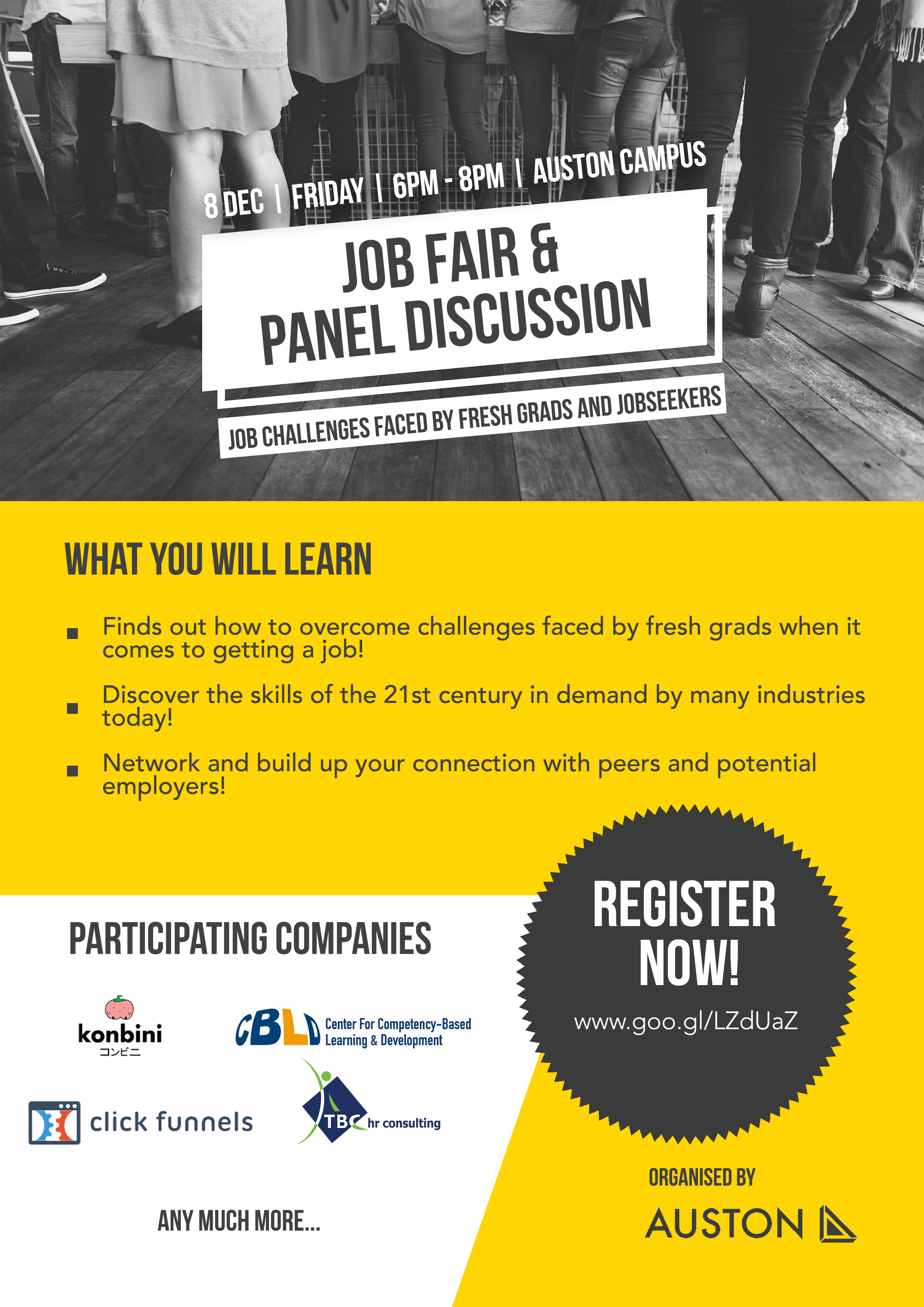 [Job Fair / Panel Discussion] Job Challenges Faced by Fresh Grads and ...