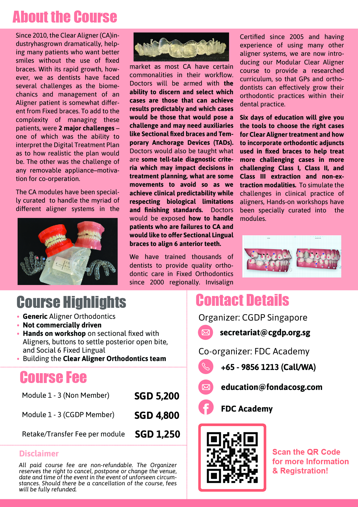 Basic Course in Aligner Orthodontic Module 2 - Day 1