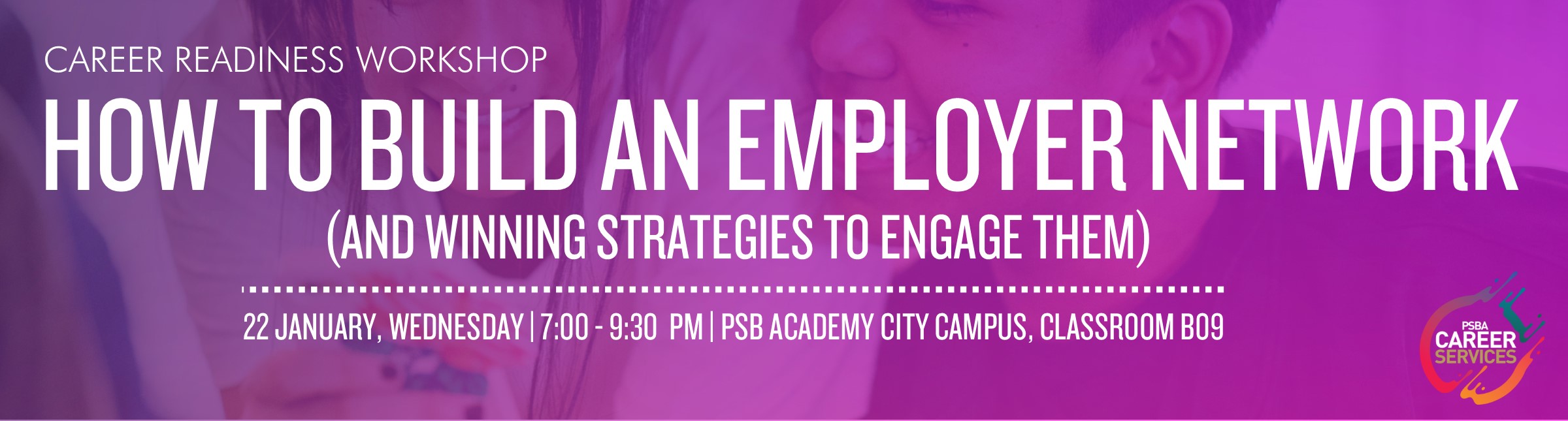 Career Workshop: How to Build an Employer Network (And Winning ...