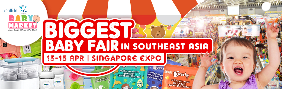 Baby Fair Singapore - Baby Market - 13 to 15 April 2018 at Singapore Expo